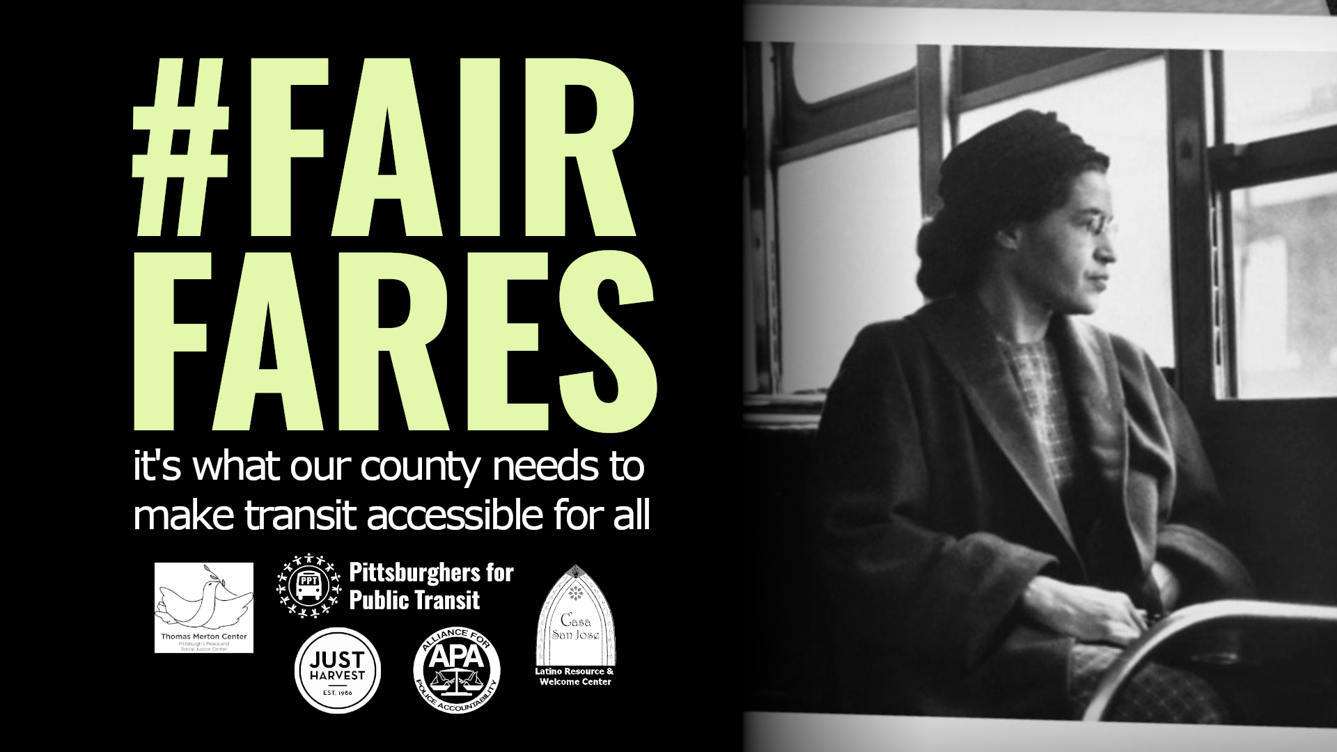 #FairFares Platform Launch & Press Conference - Pittsburghers for ...