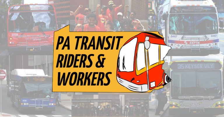 New Statewide Campaign to Expand Public Transit Funding in PA!