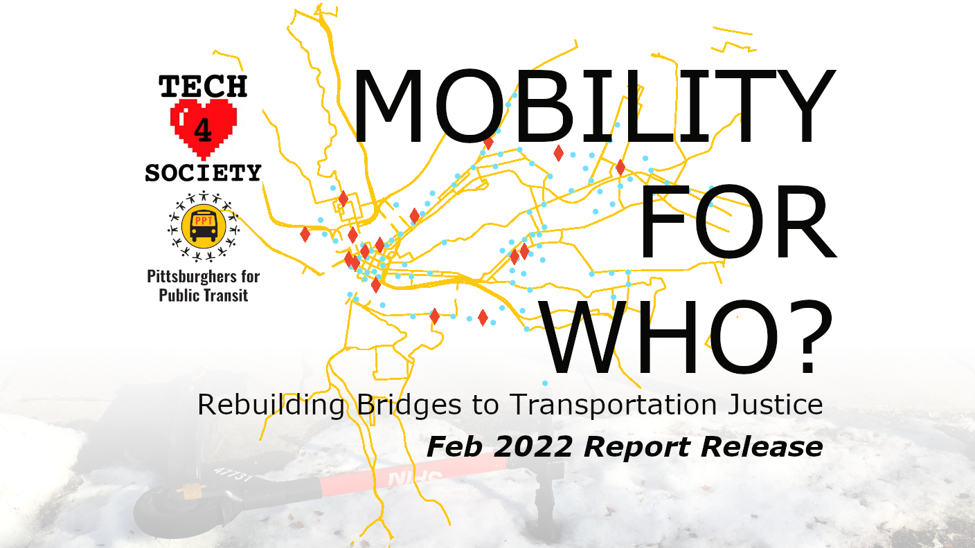 New Report & Webinar: Mobility for Who? Rebuilding Bridges to ...